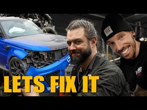 THE-MACHINE-SHOP TV Ep3: Repairing Mat Armstrong's Range Rover Engine.