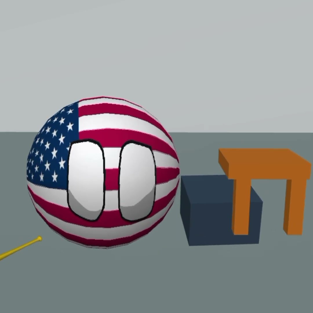 Smashing My PC meme en countryballs 3d #3danimation #countryballs # ...