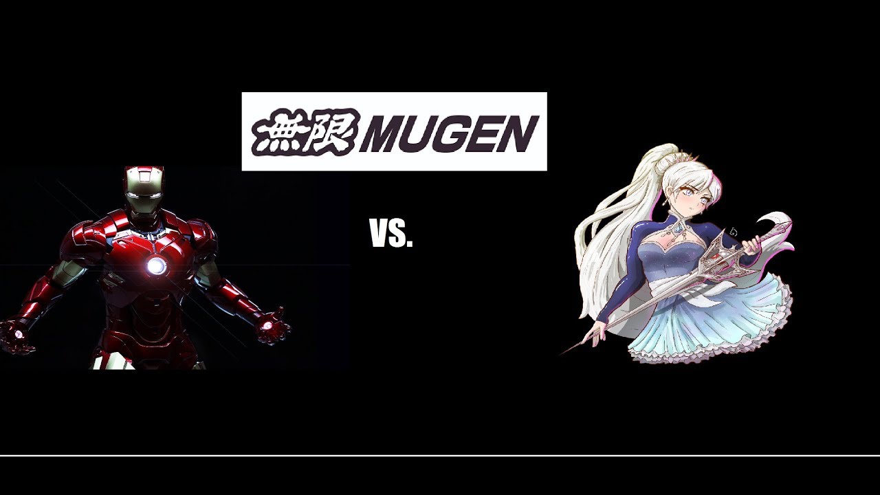 MUGEN: Iron Man VS. Weiss Schnee (Marvel VS. RWBY) - YouTube