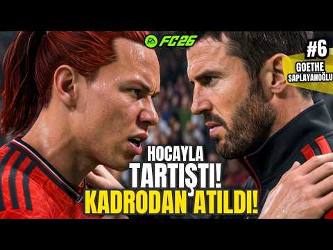 Goethe Saplayanoğlu'nun Manchester United Kariyeri Bittti Mi? #6 // FC 26 FORVET OYUNCU KARİYER MODU