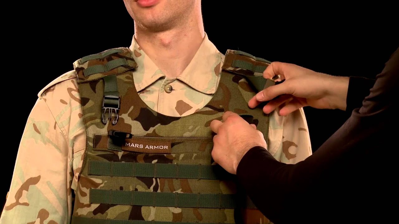 Tactical Body Armor - Model 75 - Ultra Light MOLLE Vest │ MARS Armor ...