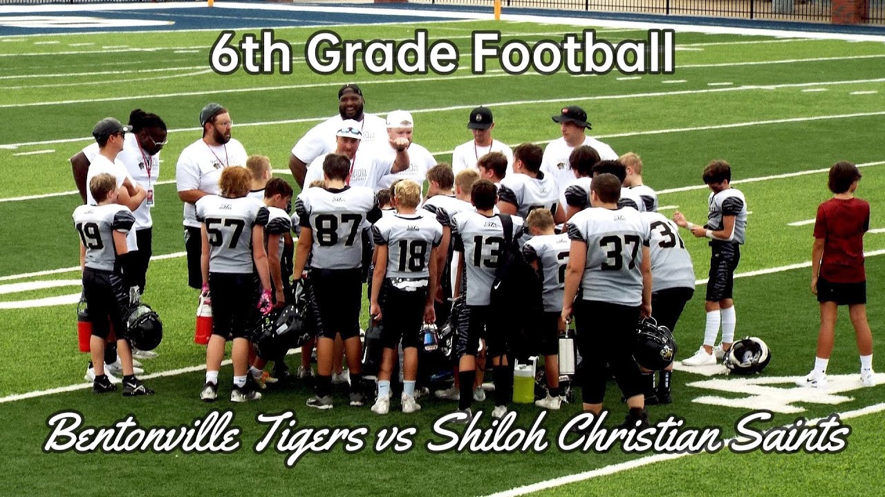 Tigers vs Saints Football Game | 6th Grade | September 16, 2023 - YouTube