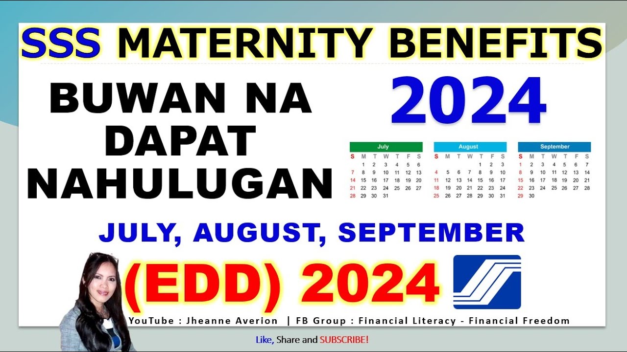 2024 Third Quarter SSS Maternity Benefits Details |#JheanneAverion ...