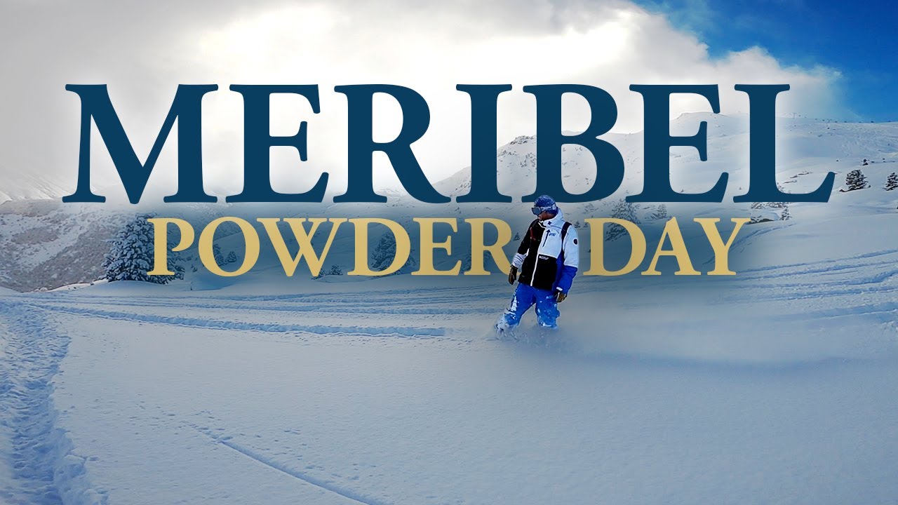 A Powder Day ️ ⛷🏂 in Méribel | So Much POW (4K) - YouTube