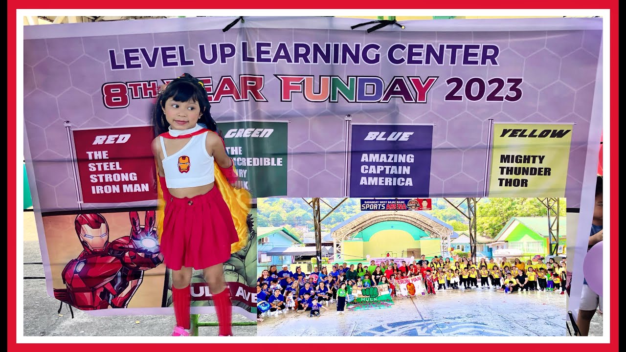 LEVEL UP LEARNING CENTER 8TH YEAR FUNDAY 2023 | MATTHEA'S FUN WORLD - YouTube