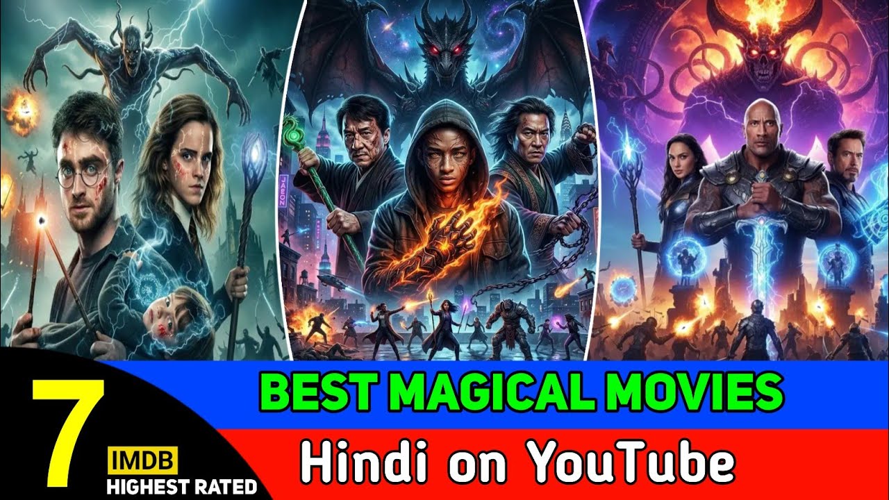Top 7 Magical Adventure Movies | New Fantasy Films 2025 (Hindi Dubbed ...