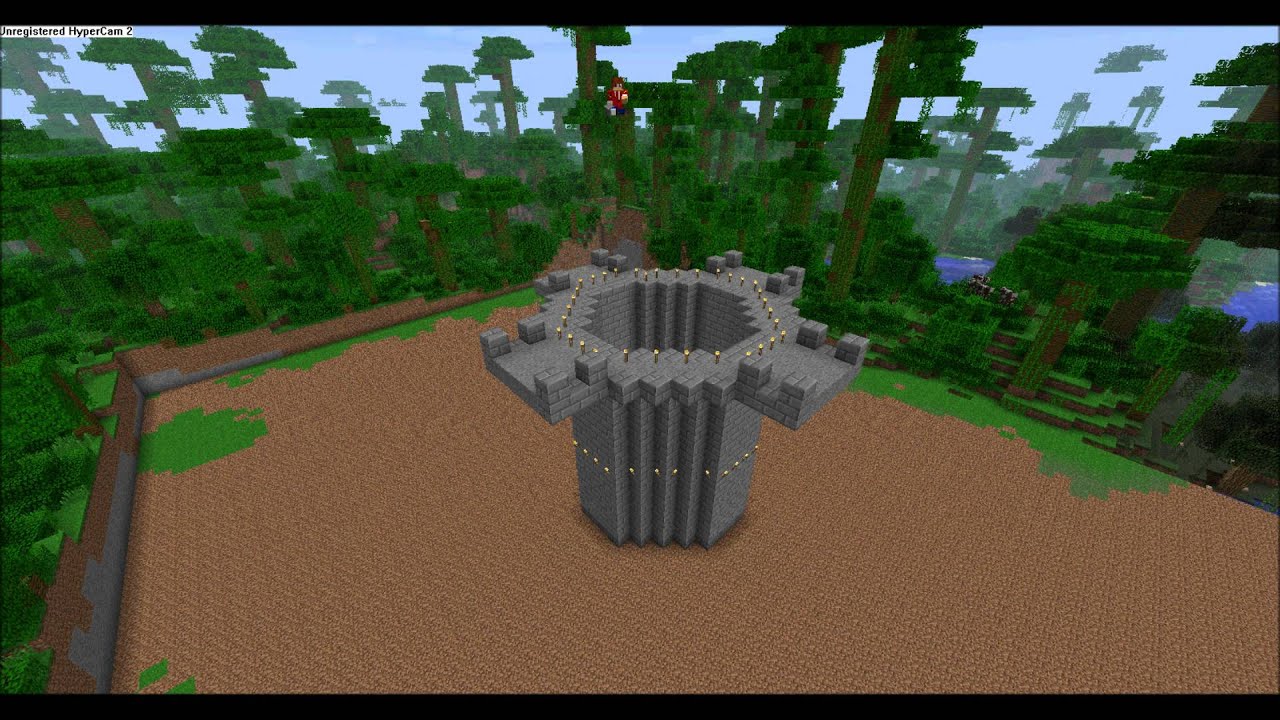 Minecraft ~ Construction d'une tour - YouTube