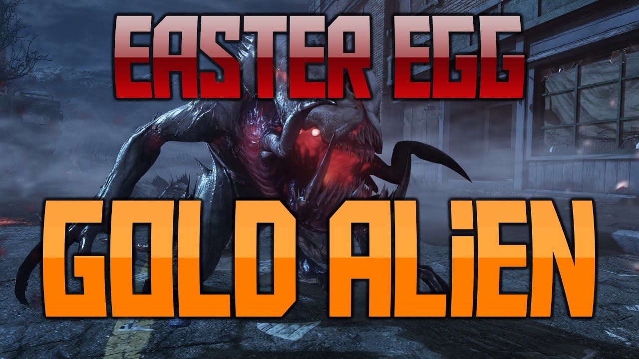 [SECRET] GHOST EXTINCTION: Easter Egg - GOLD Alien - COD - Call Of Duty ...
