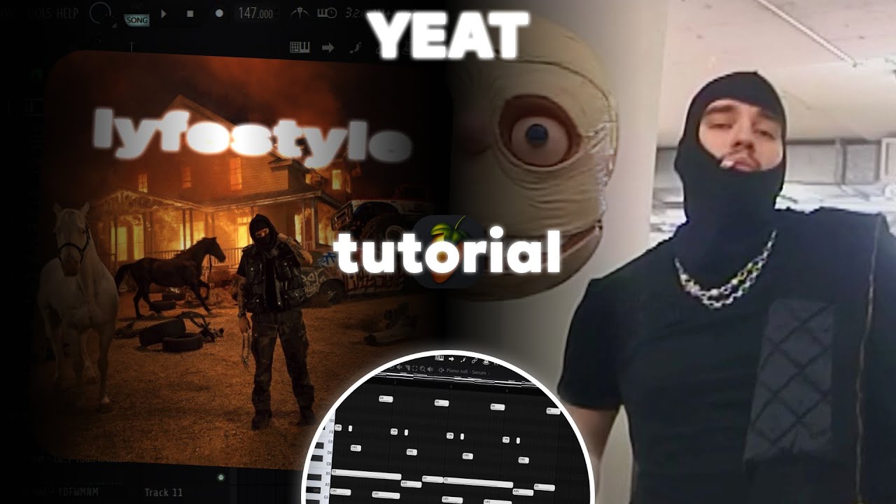 HOW TO MAKE YEAT TYPE BEAT | FL STUDIO TUTORIAL - YouTube