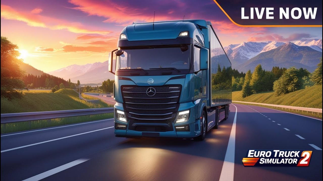 🚛 Euro Truck Simulator 2 LIVE | Realistic Trucking Across Europe 🚚🌍 Let ...