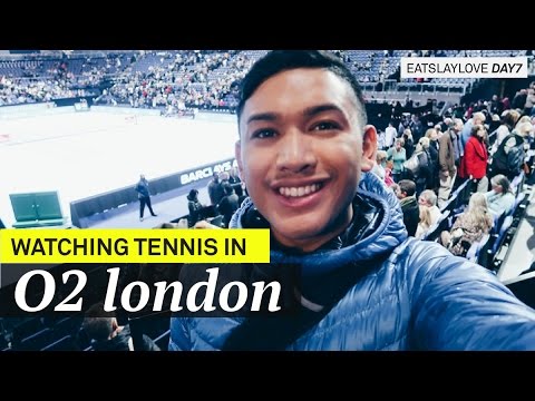 Watching Tennis in The O2 LONDON! - EatSlayLove Day 7 - ohitsROME ...
