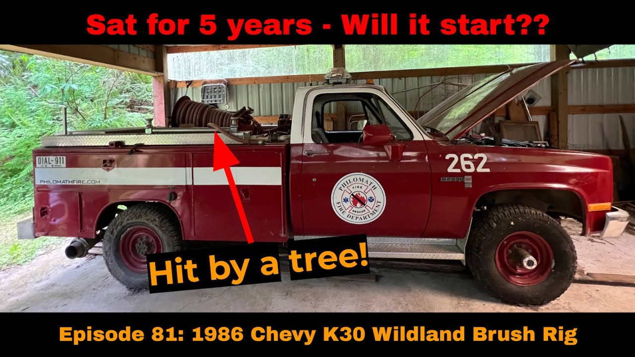 Resurrecting a Legend: 1986 Chevy Diesel Squarebody Wildland Brush Rig ...