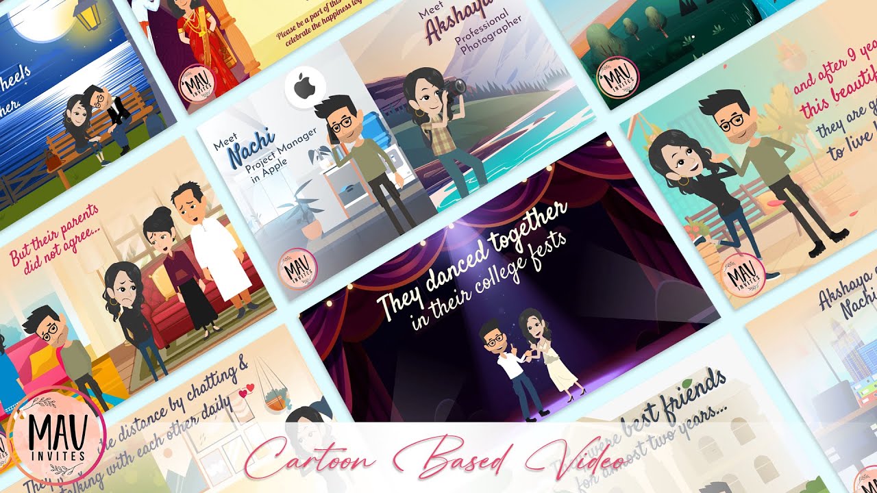 Love Story Animated Video | 2d Animation | Animated Short Film | Custom ...