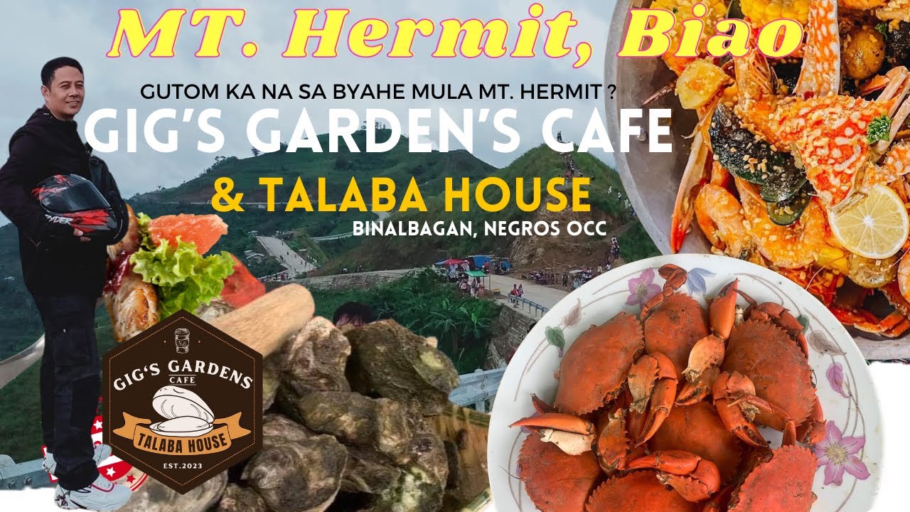 NEW SEAFOOD RESTAURANT NA MALAPIT SA MT.HERMIT BIAO BINALBAGAN | GIG’S ...