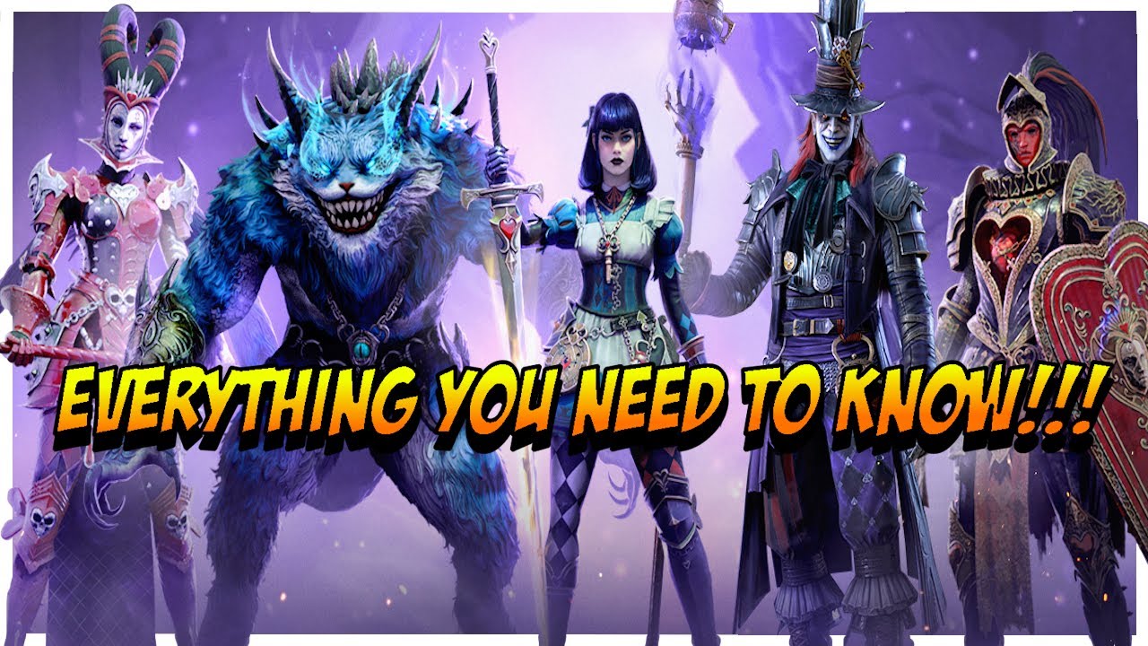 All Alice in Wonderland Champions Revealed! New RELIC?!?! Extra INFO ...