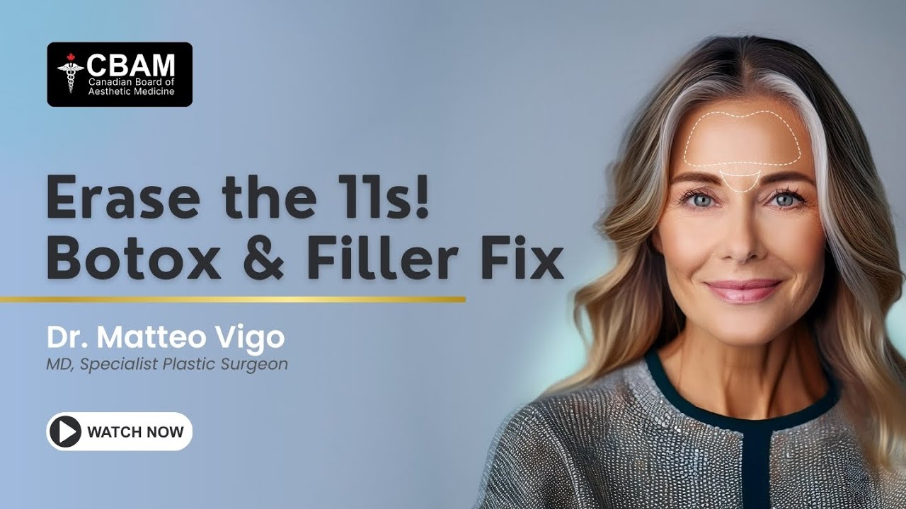 Erase The 11s! Botox & Filler for Glabella | Dramatic Before & After ...