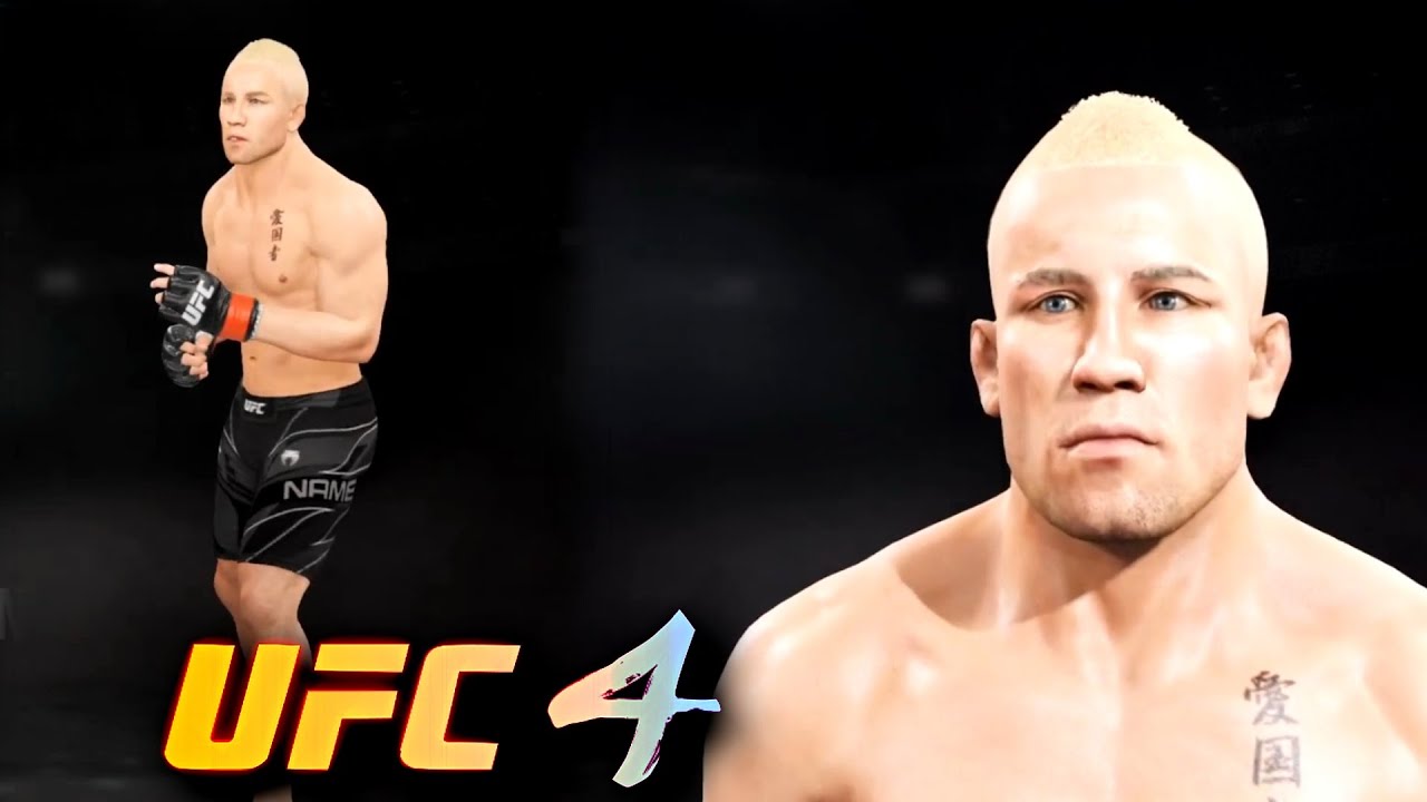 How to make GSP in EA UFC 4 - version 1 (CAF Formula) - YouTube