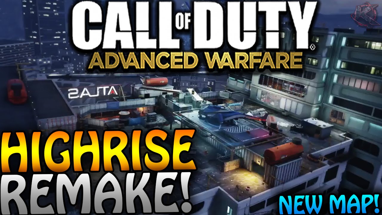 COD AW - "HIGHRISE REMAKE" NEW DLC MAP "SKYRISE" SUPREMACY DLC MAP PACK ...