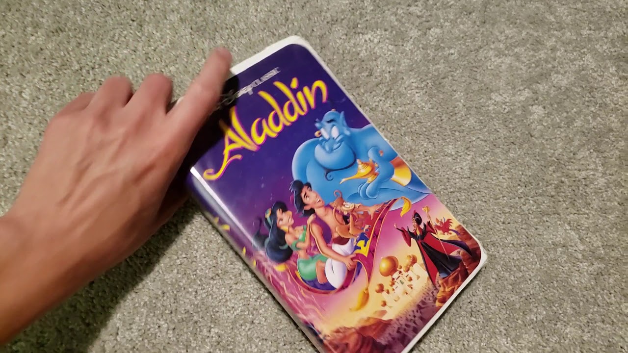 My Aladdin 1993 VHS Collection - YouTube