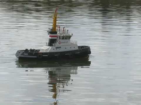 Tug steering timed course - YouTube