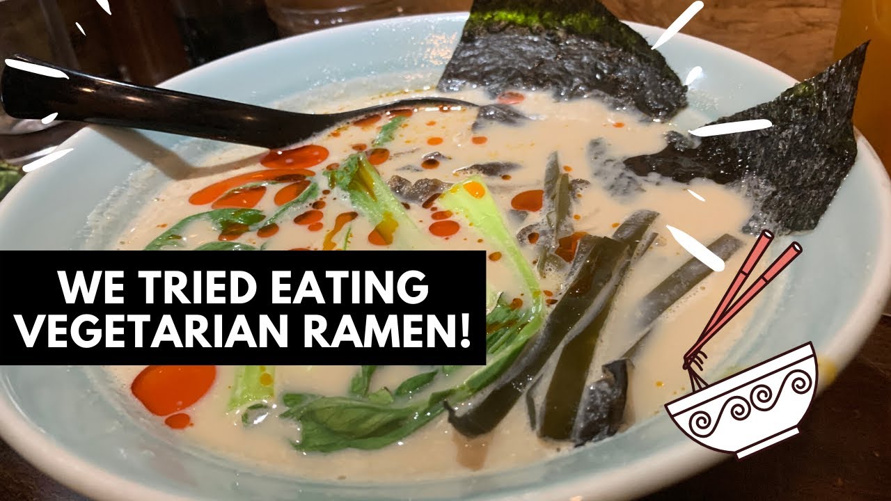 Must-try: Vegetarian ramen at Wabi-Sabi | Vlogmas No. 2 - YouTube