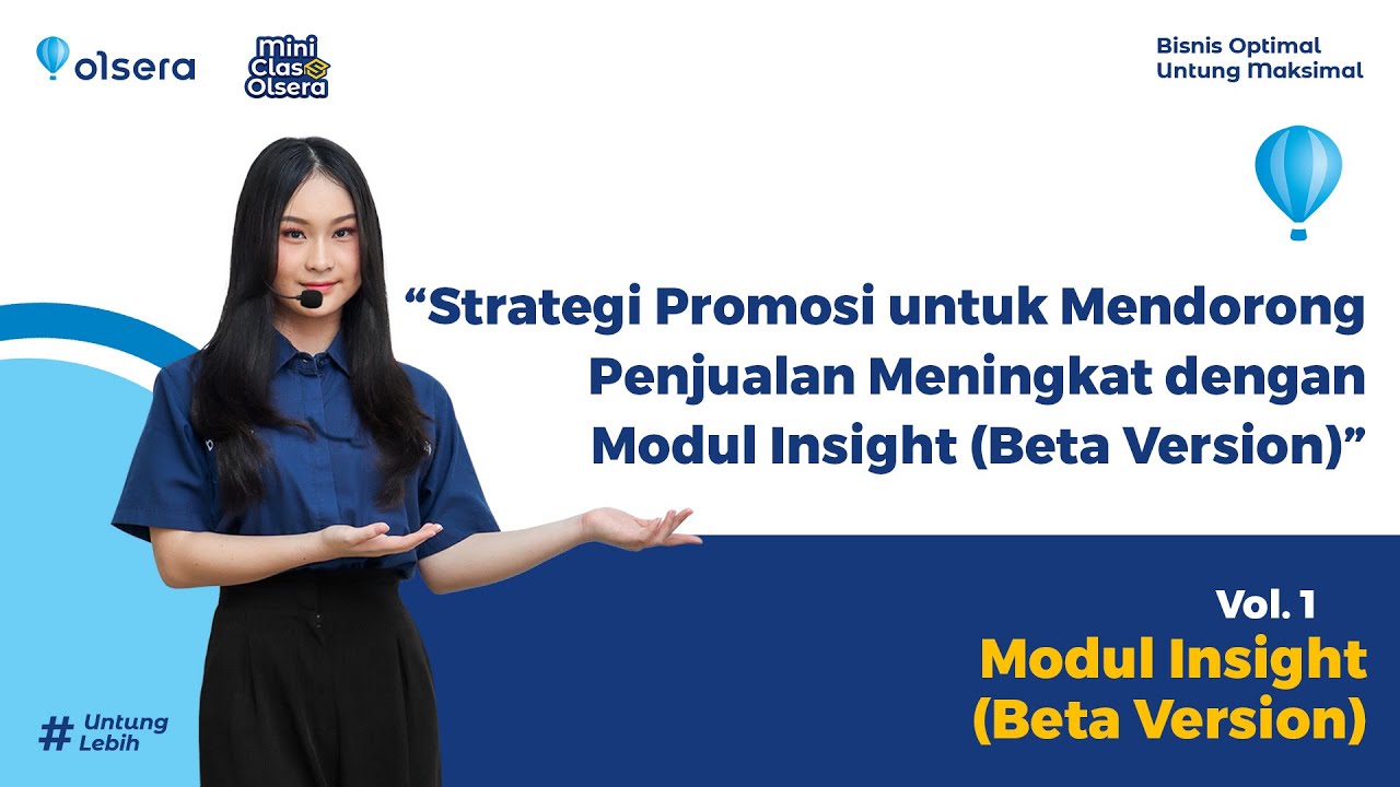 Olsera Mini Class (Vol 1) - Modul Insight (Beta Version) - YouTube