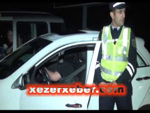Sərxoş sürücülərə qarşı reyd