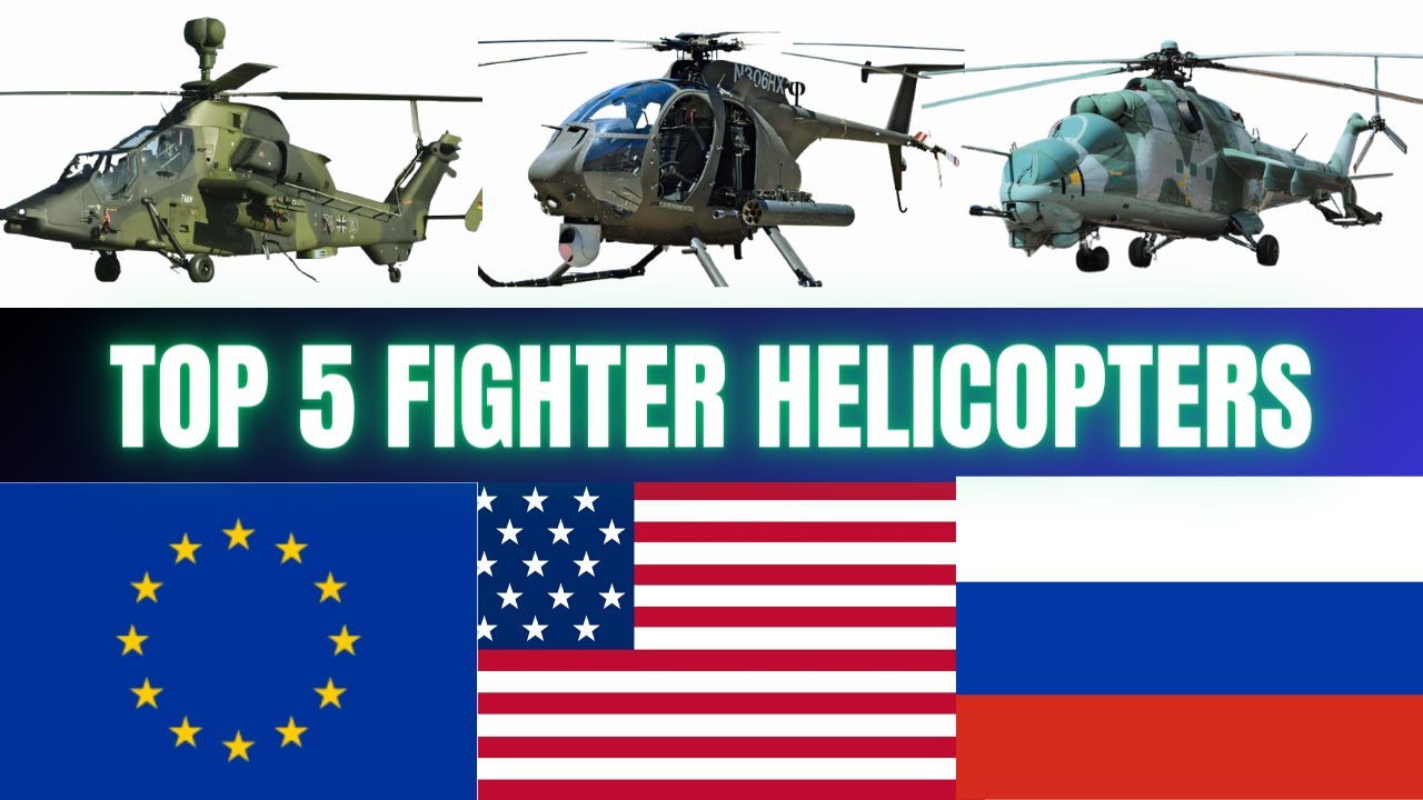 TOP 5 Most Dangerous ARMY HELICOPTERS in the WORLD 😯👌 - YouTube