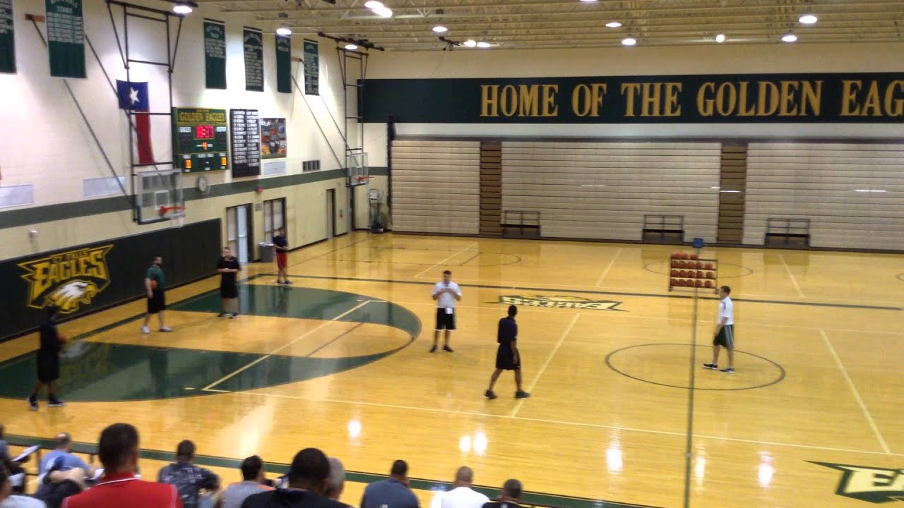 CFISD Middle School Basketball Clinic 2015 (1 of 3) - YouTube