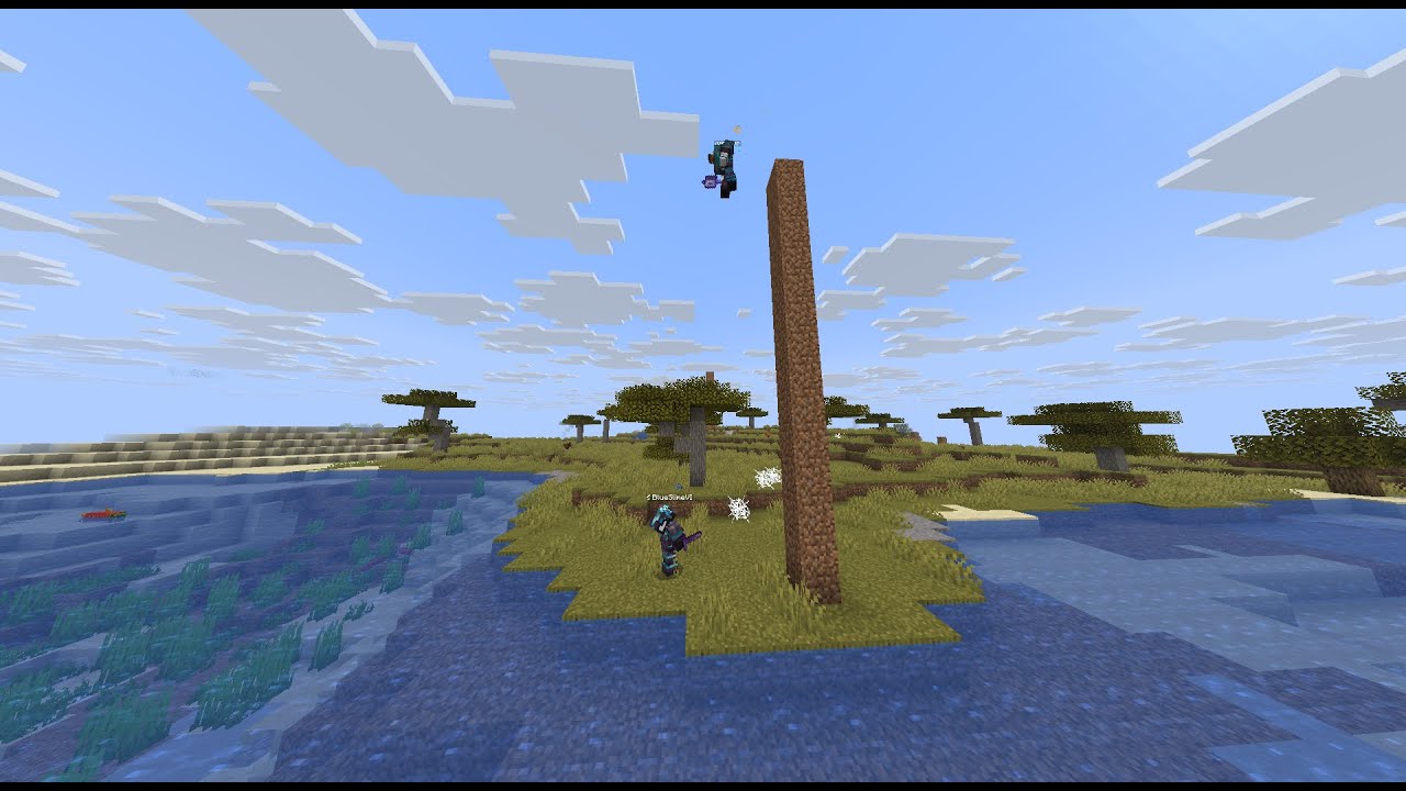 hunting an minecraft mace wielder - YouTube