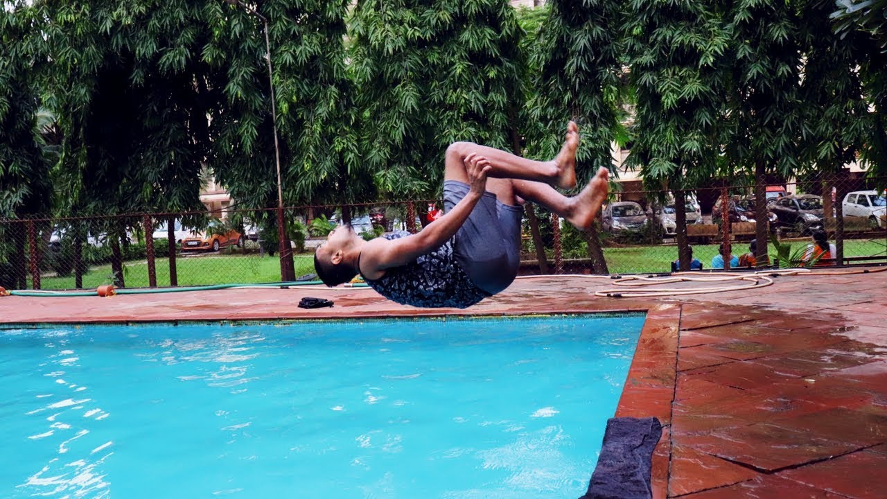 I LEARNED "HOW TO DO BACKFLIP" | Backflip Challenge - Tutorial, Fails ...