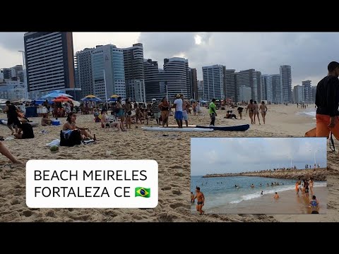PRAIA DO MEIRELES FORTALEZA CE 🇧🇷 BEACH MEIRELES - YouTube