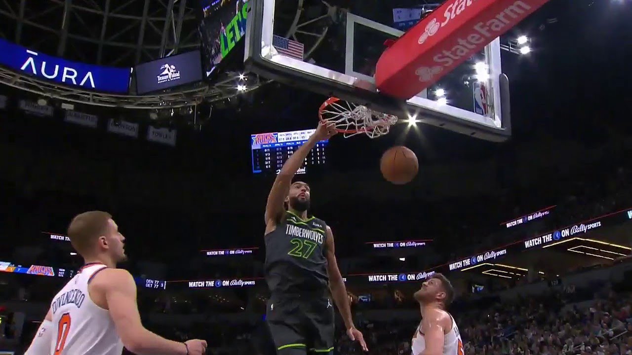 HIGHLIGHTS: Timberwolves have dunk party against Knicks - YouTube