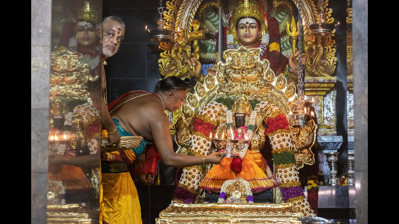 Conclusion prayers of Sri Satha Chandi Maha Yaagam at Sri Mariamman ...