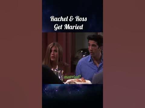 Ross and Rachel got married by mistake #shorts - YouTube