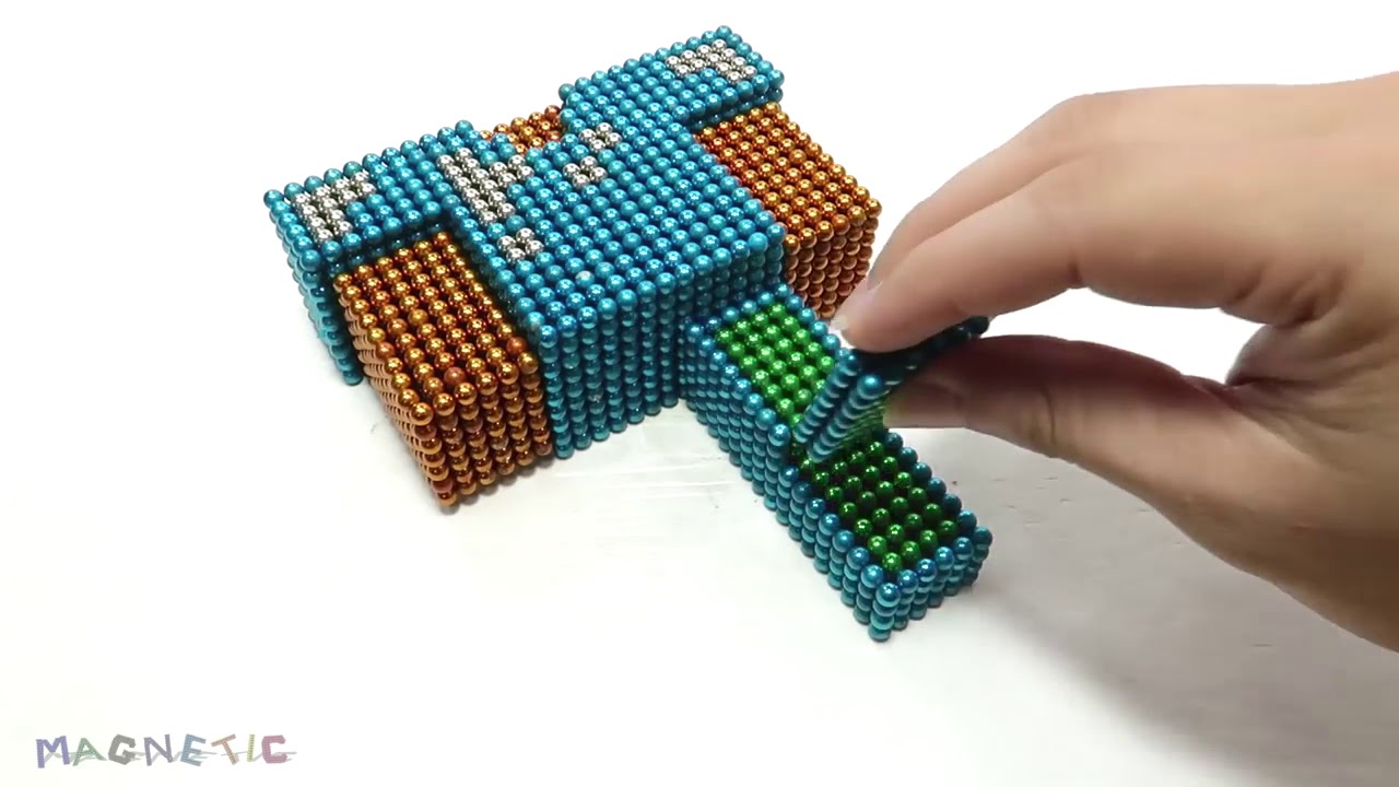 Monster Magnets Vs Minecraft Steve With Diamond Armor Minecraft Pro ...