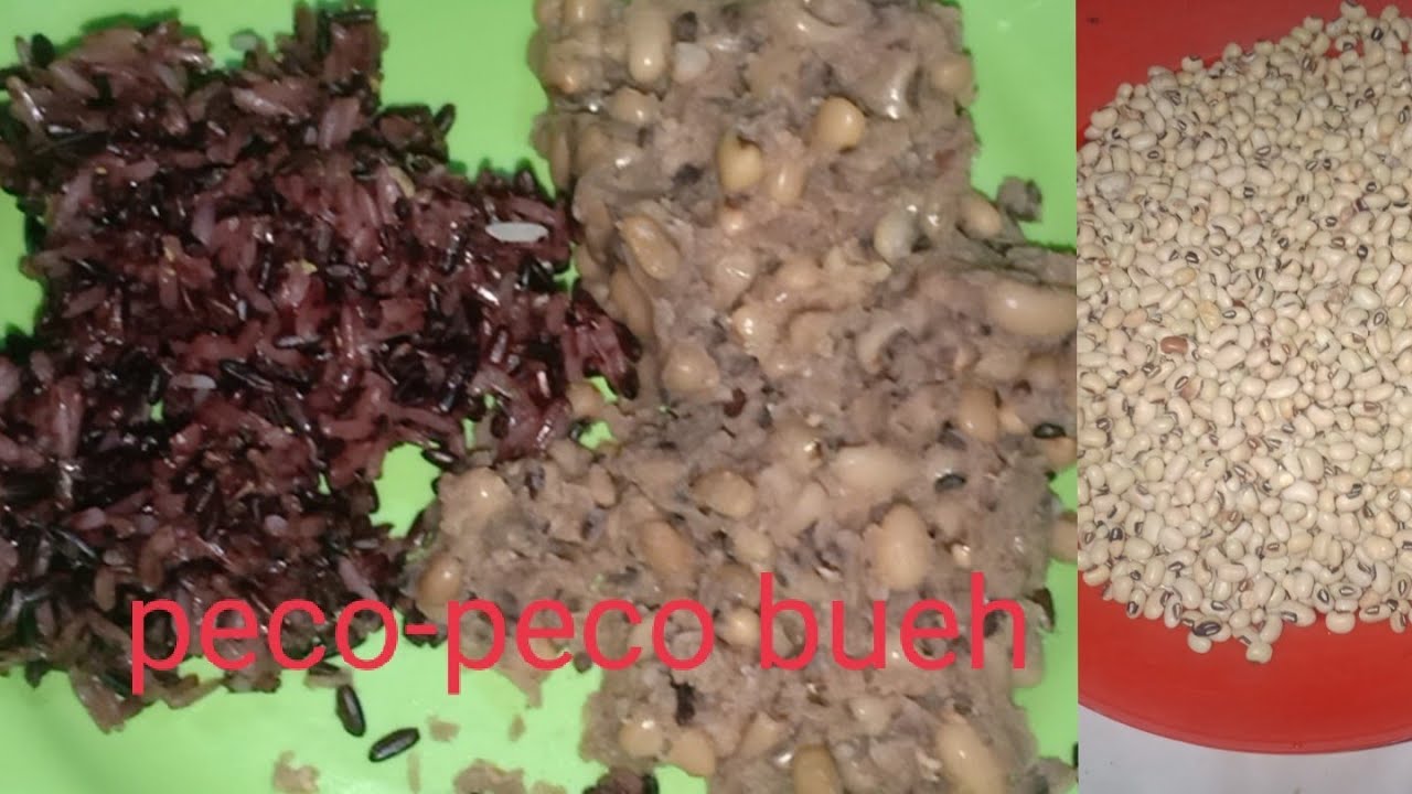 CARA MEMBUAT PECO-PECO BUEH TEMAN MAKAN SONGKOLO (SAMBAL KACANG PUTIH ...