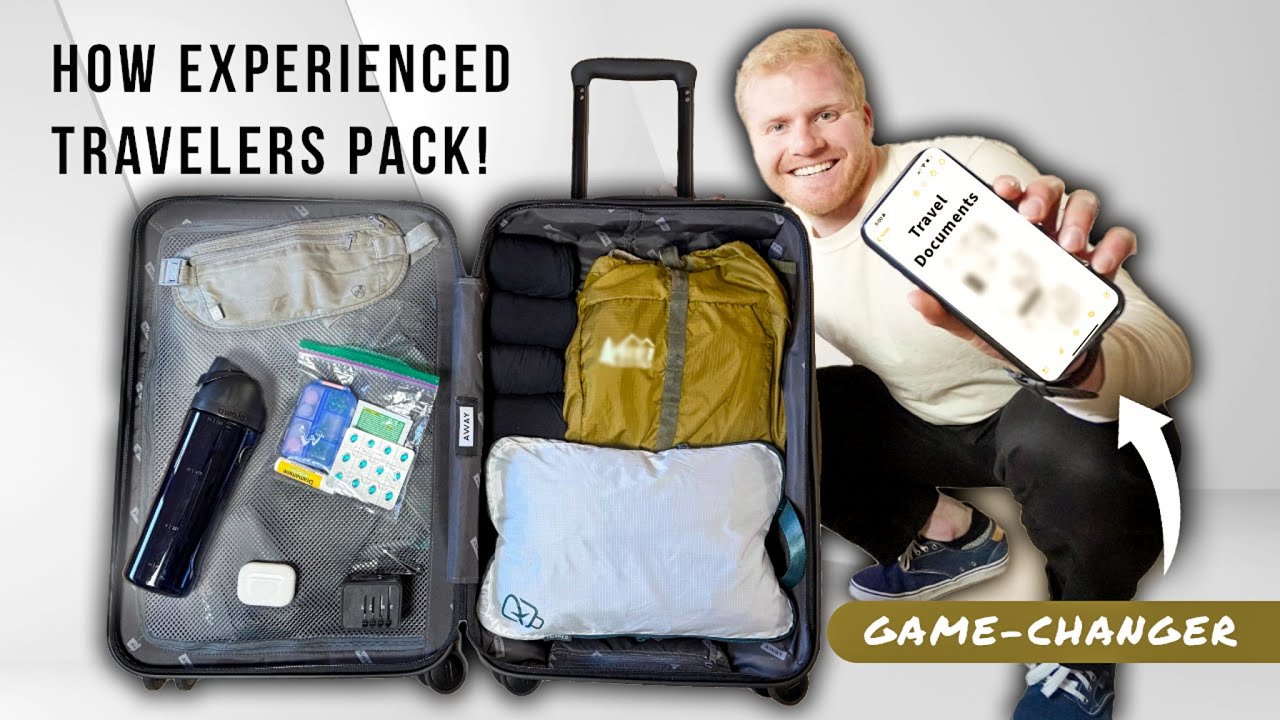 15 Things Experienced Travelers ALWAYS Pack (Smart Packing Tips!) - YouTube