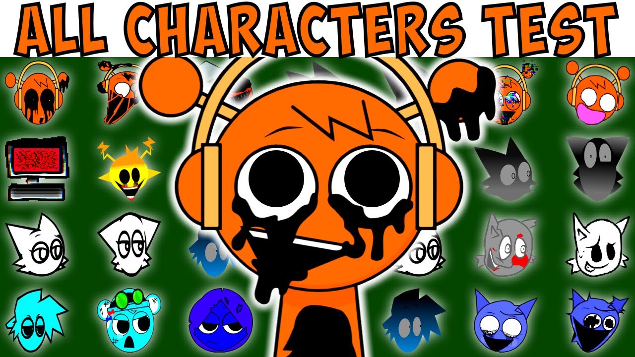 ALL CHARACTERS TEST | FNF Character Test | Gameplay VS Playground - YouTube