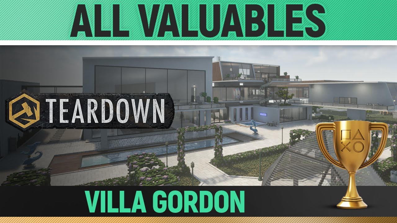 Teardown - All Valuables - Villa Gordon - YouTube