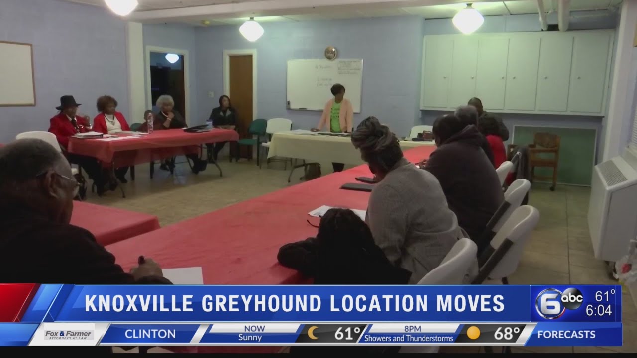 Knoxville Greyhound location moves - YouTube