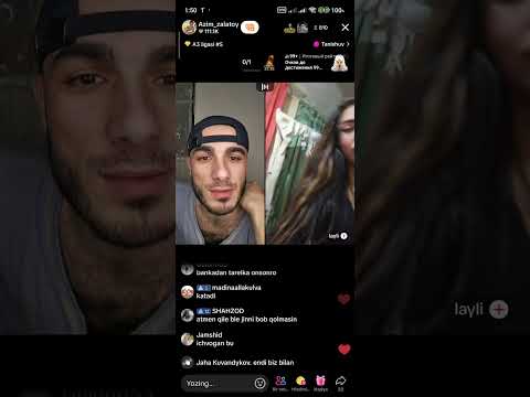 AZIM VA LAYLI TIK TOK BATTL #rek  #batl #tiktolvideo