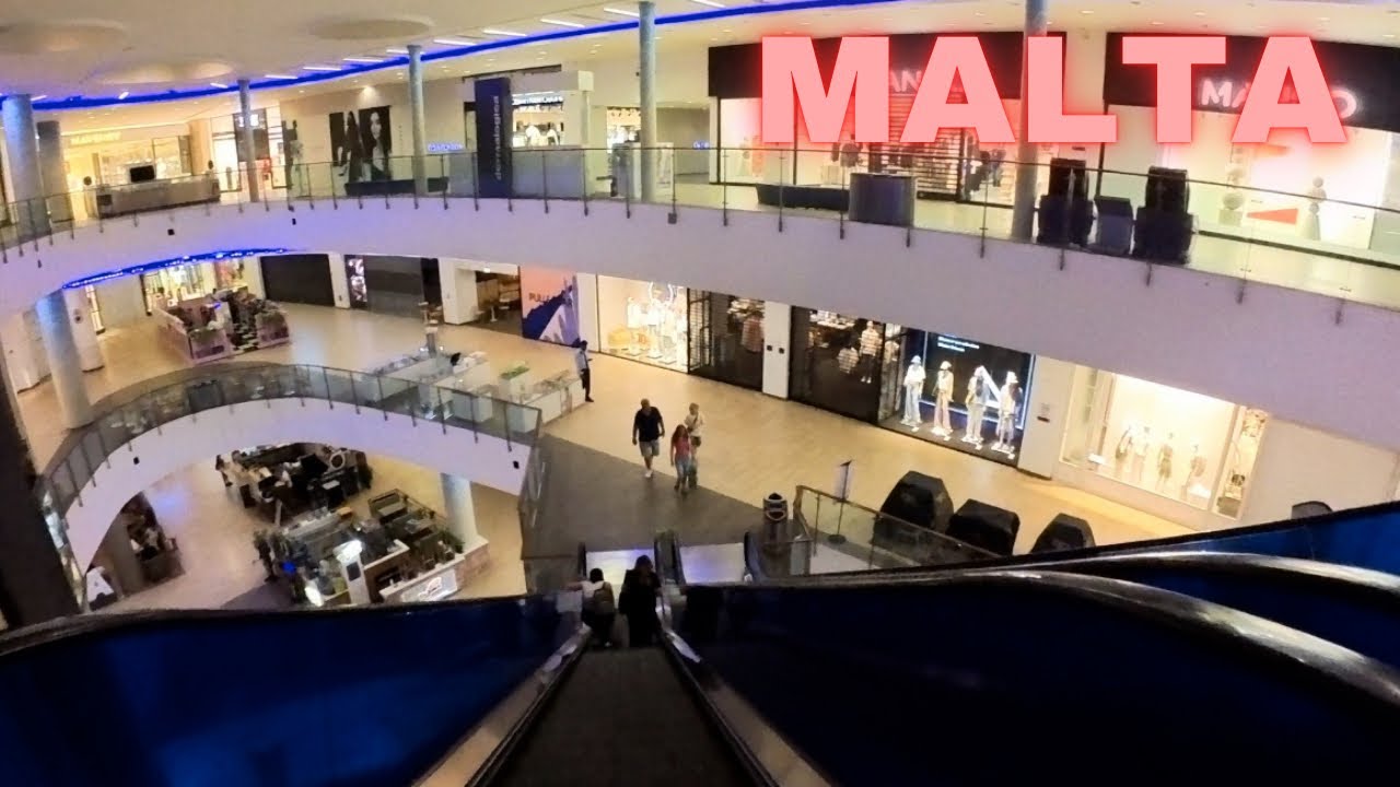 Let’s walk inside The Point Shopping Mall at Sliema Malta 🇲🇹 - YouTube
