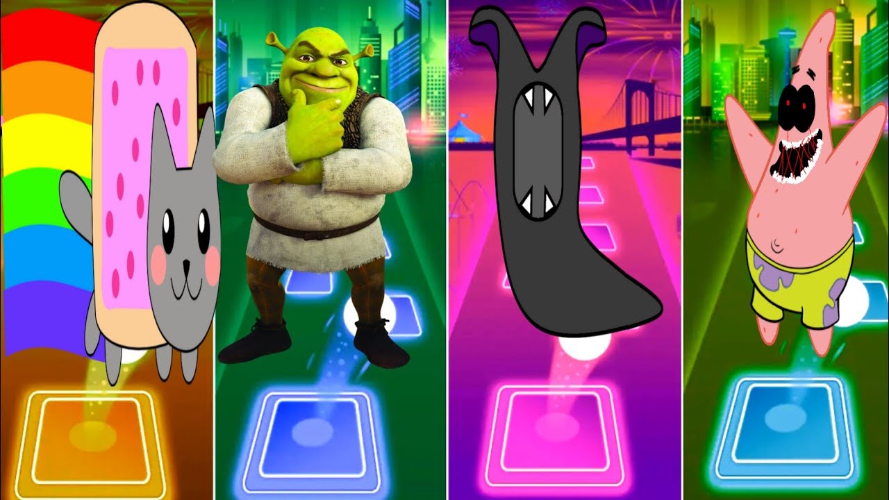 Nyan_Cat🆚Shrek_2🆚Garten🆚SpongeBob.EXE Patrick.EXE🤩Who is best? - YouTube