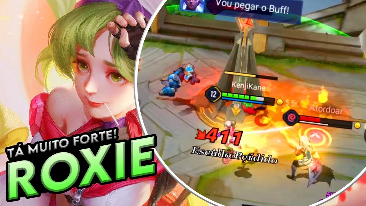 Essa Roxie TÁ Um Monstro Depois Do Buff Arena Of Valor Youtube
