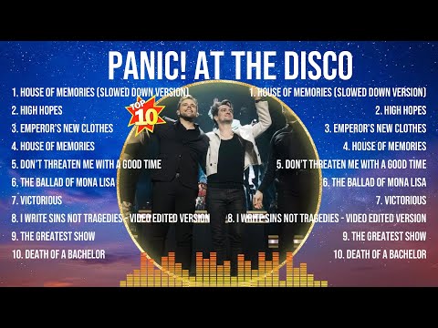 Panic! At the Disco Greatest Hits 2024Collection - Top 10 Hits Playlist Of All Time