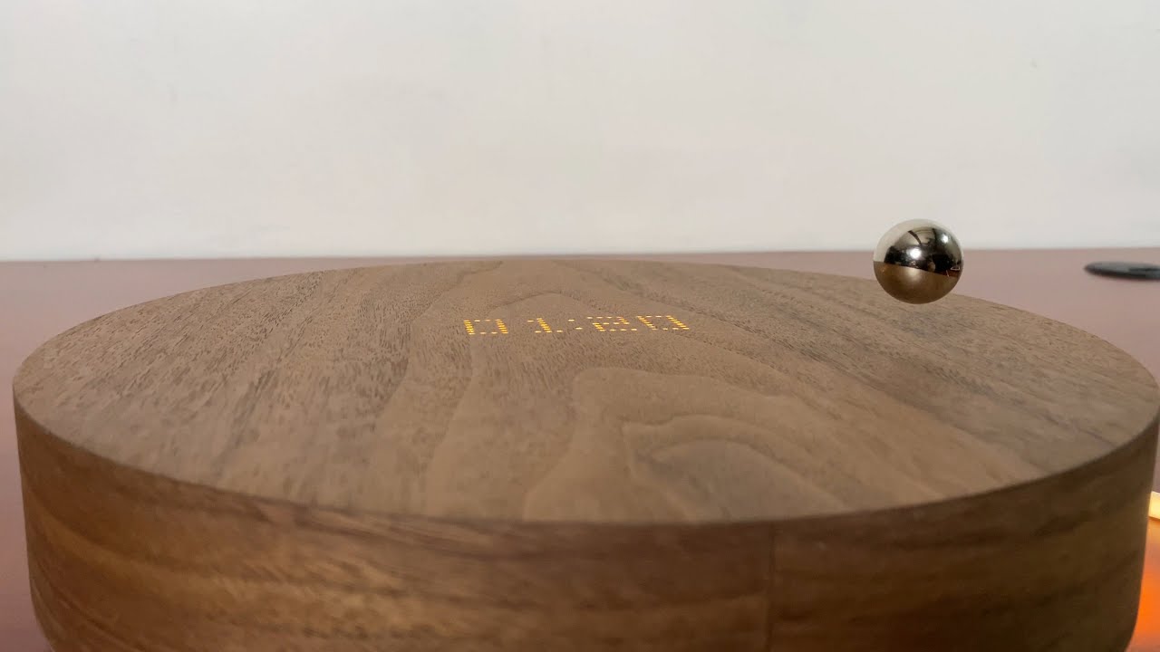 Flyte Story Levitating Clock with App Control ⚈ Gadgetify - YouTube