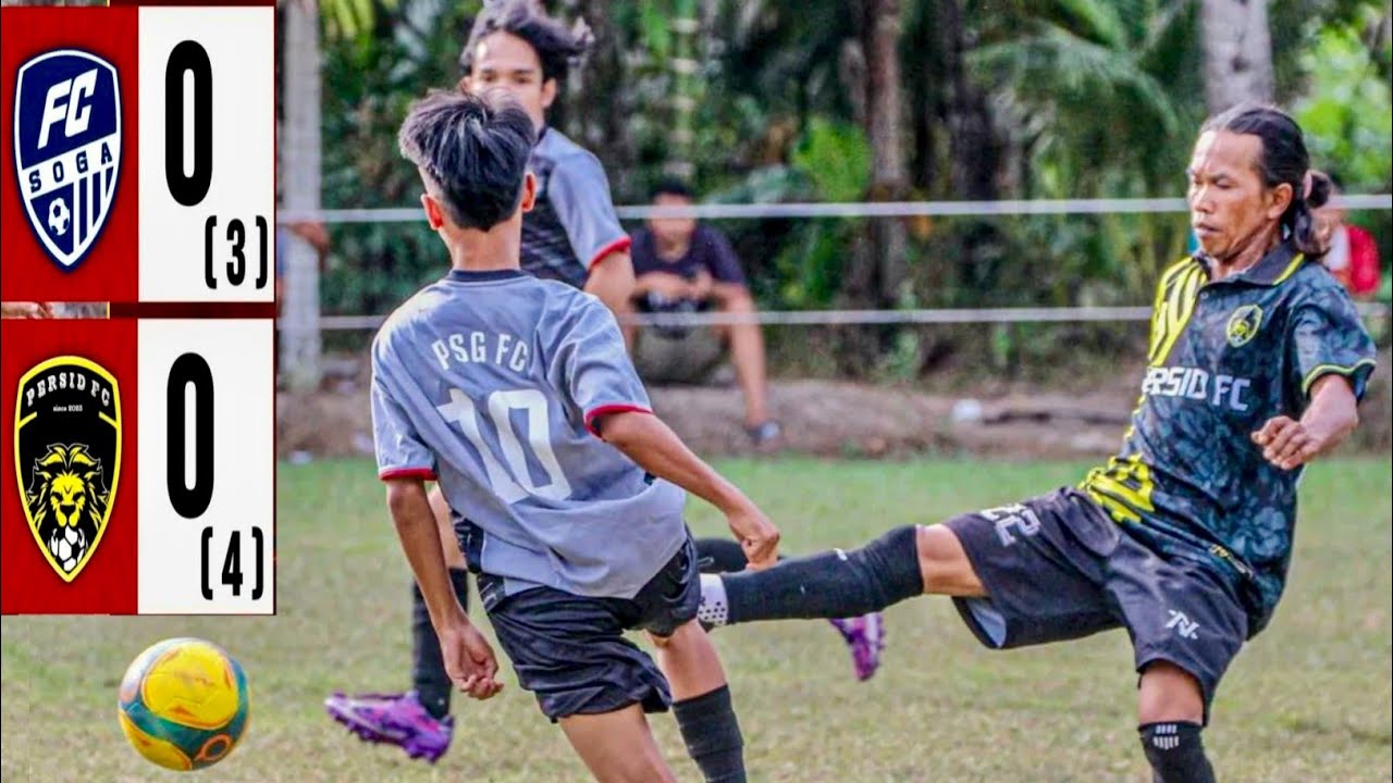 SOGA FC SUNGAI SOGA 0 VS 0 PERSID FC SUNGAI DUNGUN Garuda Paska ...