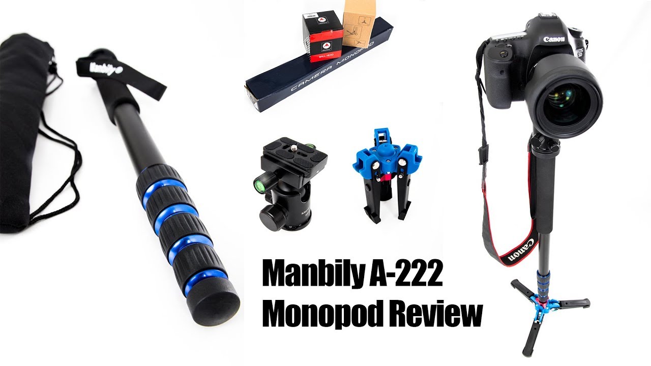 Manbily A-222 Monopod Review - YouTube
