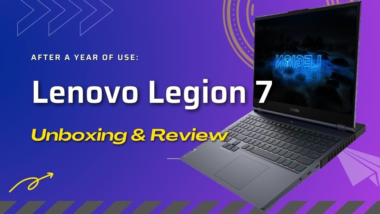 lenovo legion 7 unboxing & review (After 1y of use) - YouTube